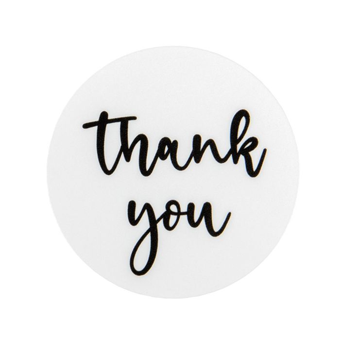 Sticker thank you store